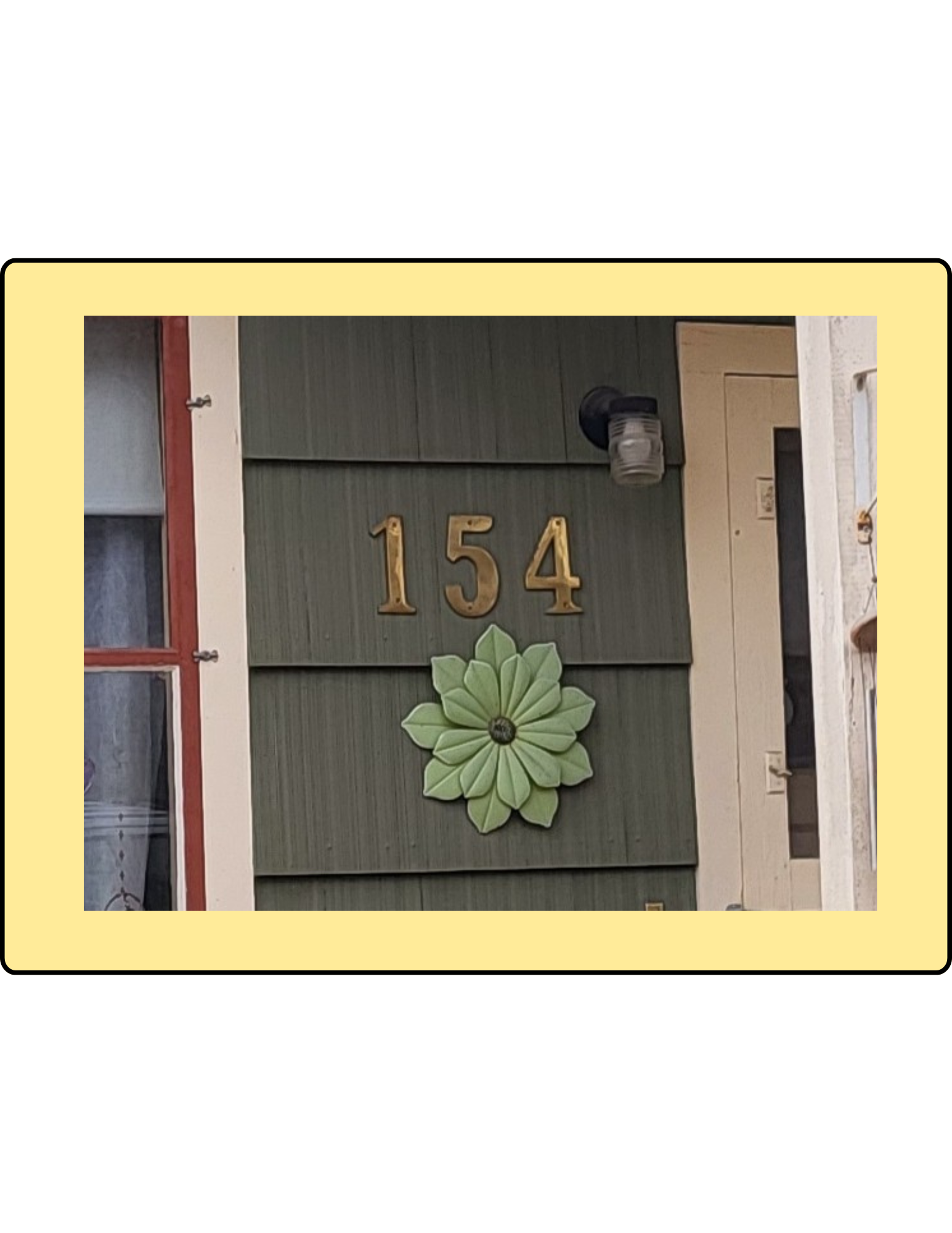 The humble house number – PDMAS